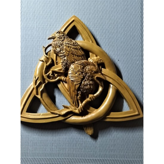 WP Wallplaque Raven Knot